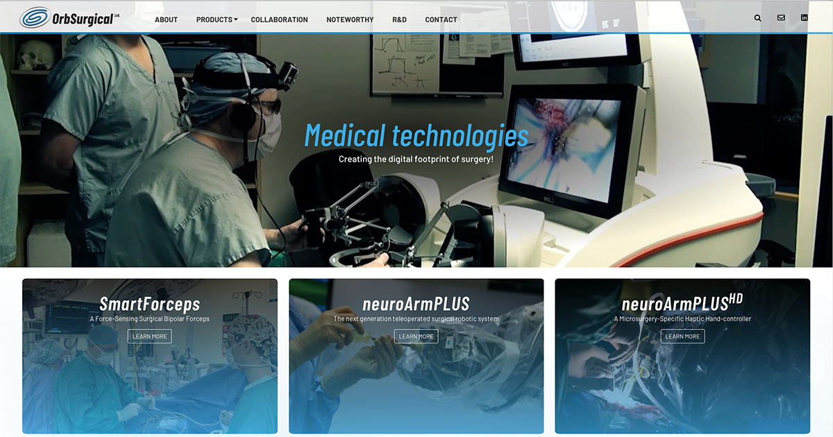 Advanced Medical Technologies - OrbSurgical Ltd.